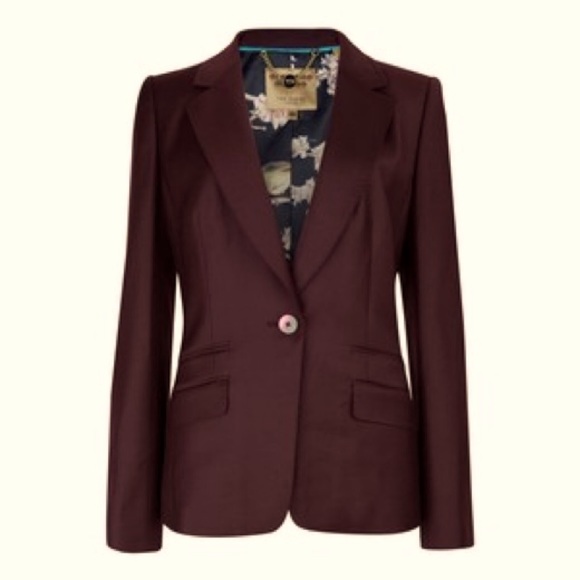 Ted Baker | Jackets & Coats | Ted Baker Tailored Flannel Suit Jacket ...
